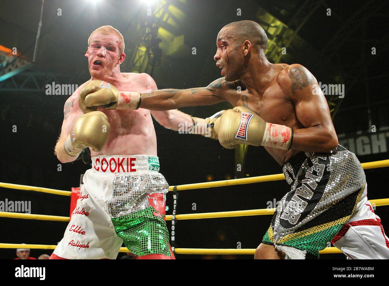 Jason Cook (white/green shorts) defeats Michael Grant in the Quarter ...