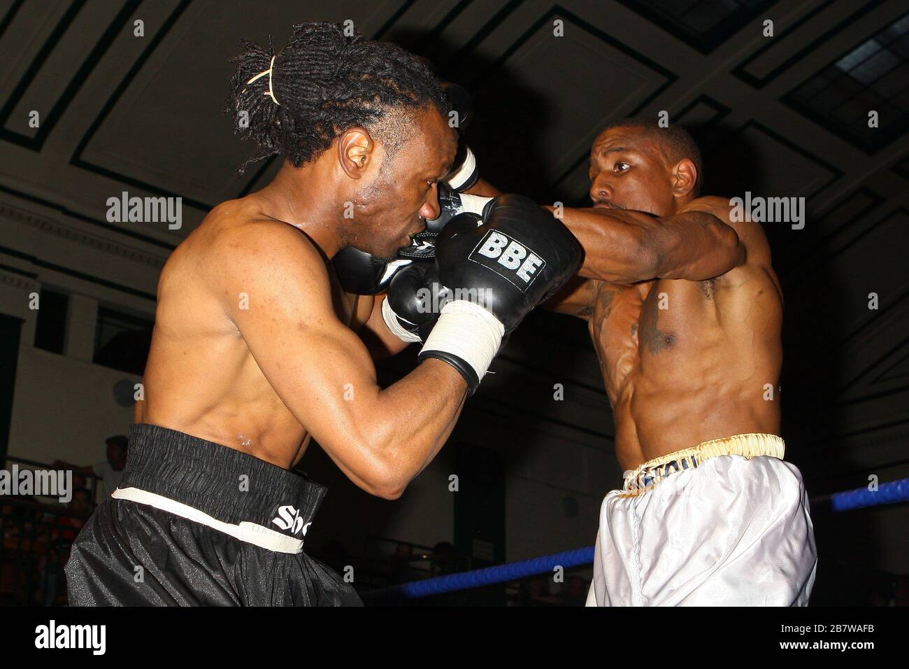Darren Hamilton (white shorts) defeats Ryan Barrett in a Light ...