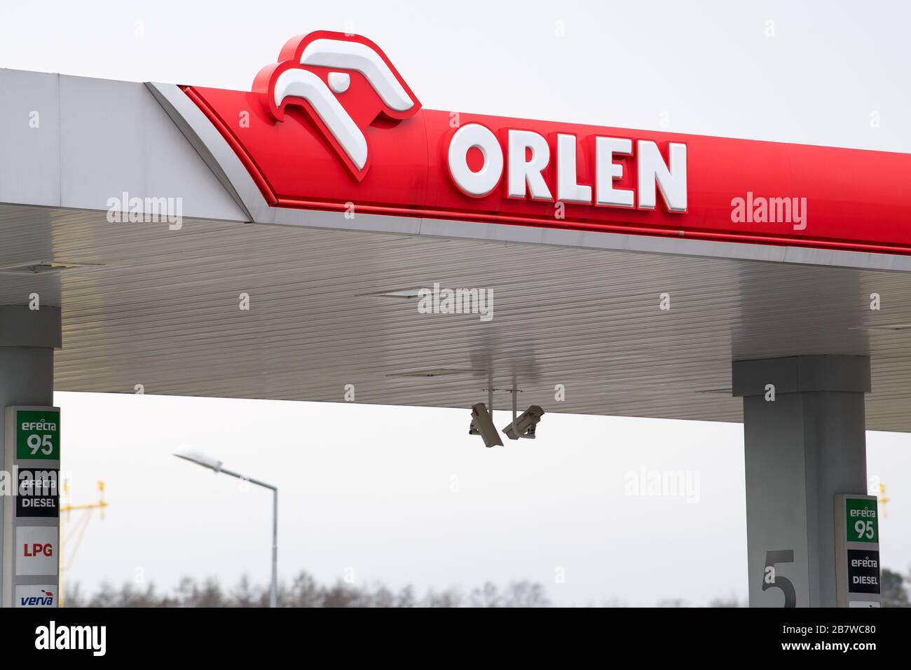 Orlen petrol station hi-res stock photography and images - Alamy
