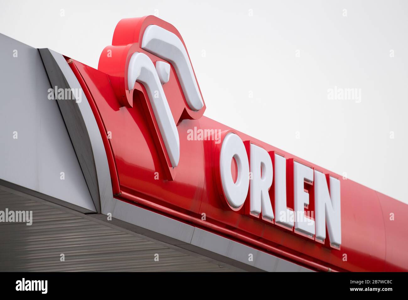 Orlen petrol station hi-res stock photography and images - Alamy