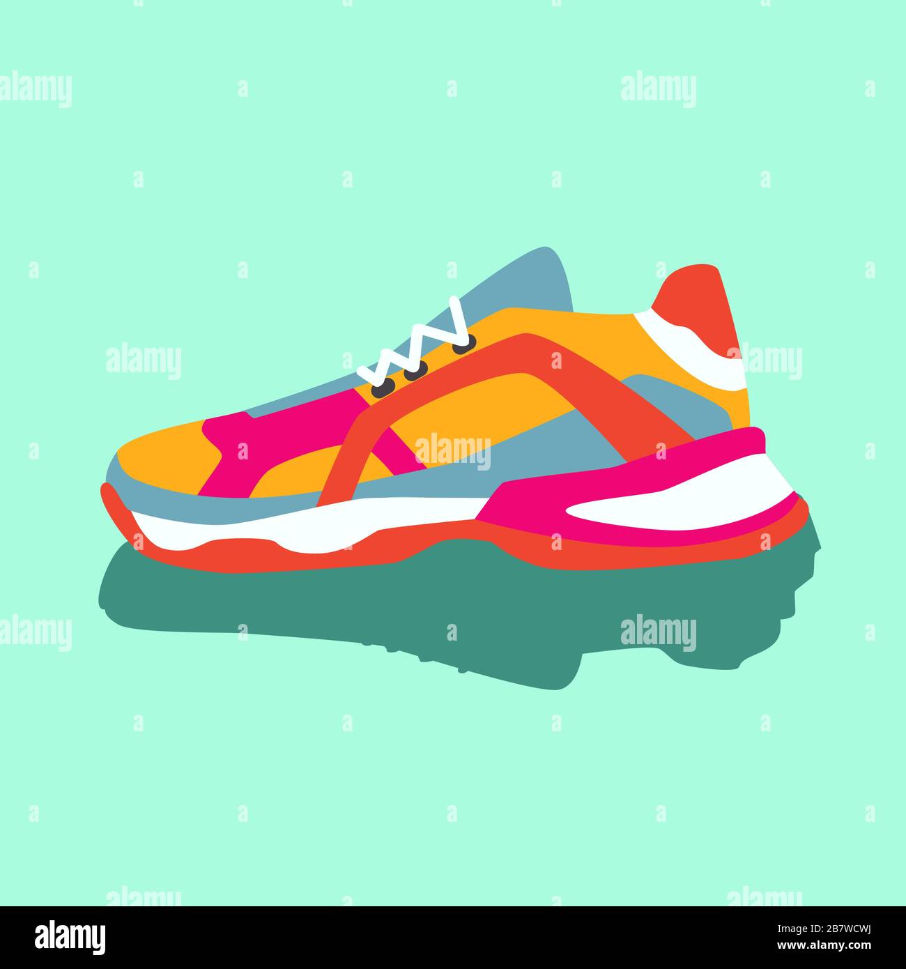 Orange nike Stock Vector Images - Alamy