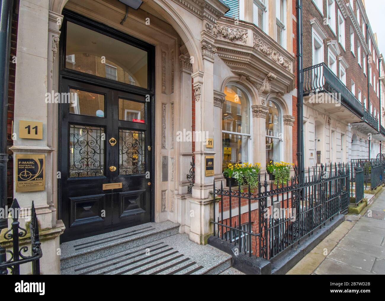 11 harley street london hi-res stock photography and images - Alamy