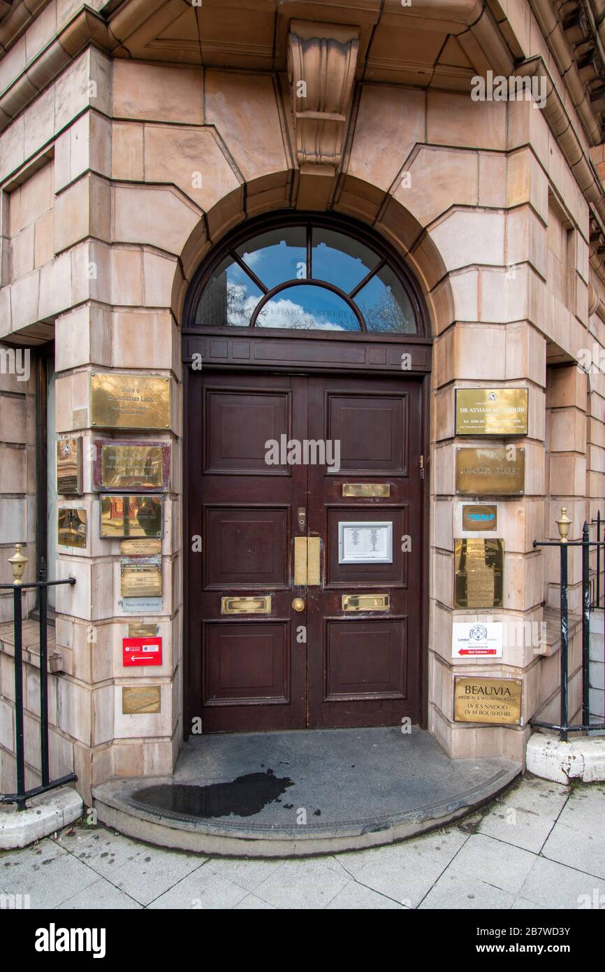 Harley street london hi-res stock photography and images - Alamy