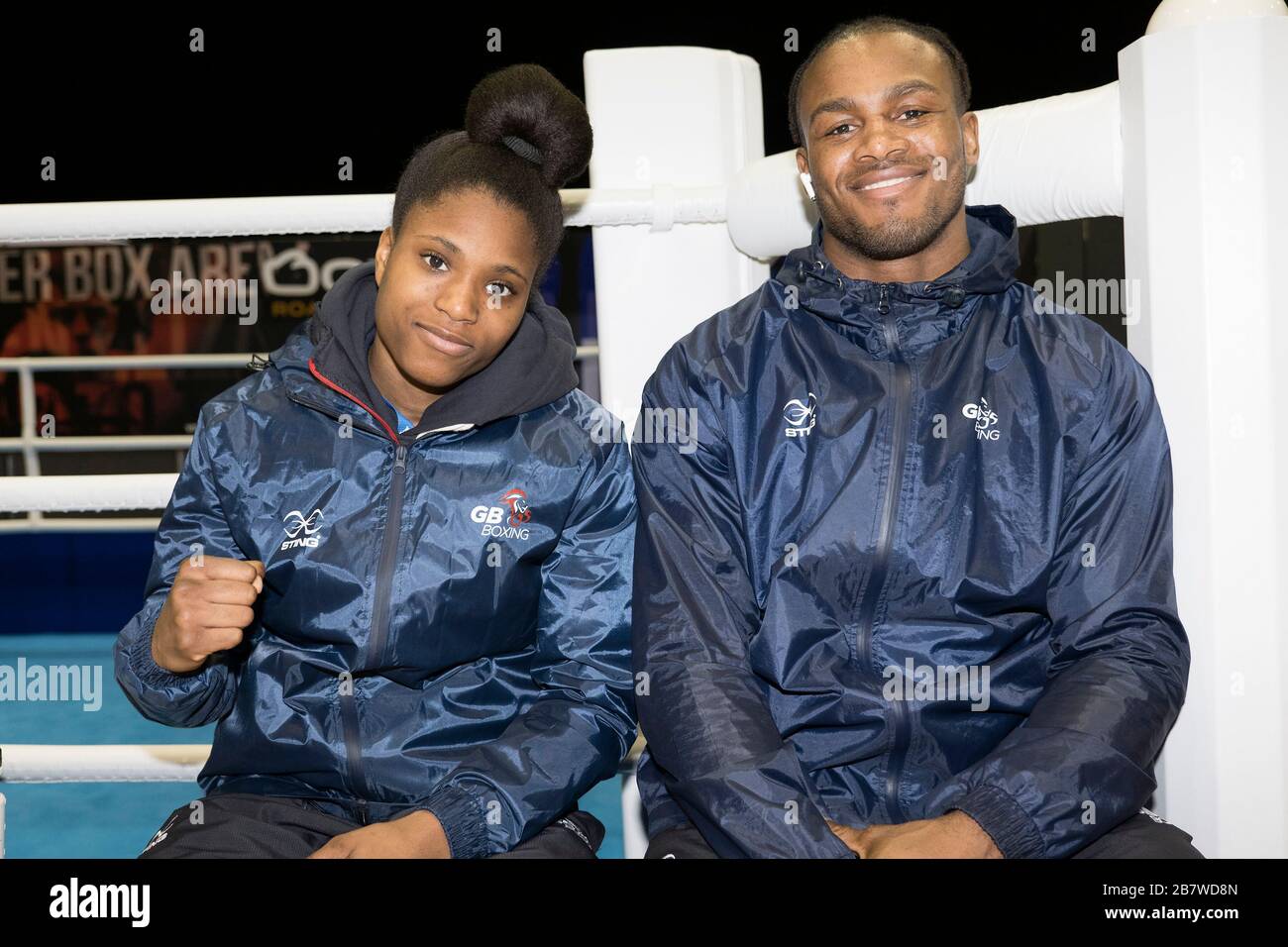 The team gb olympic boxing team hi-res stock photography and images - Alamy