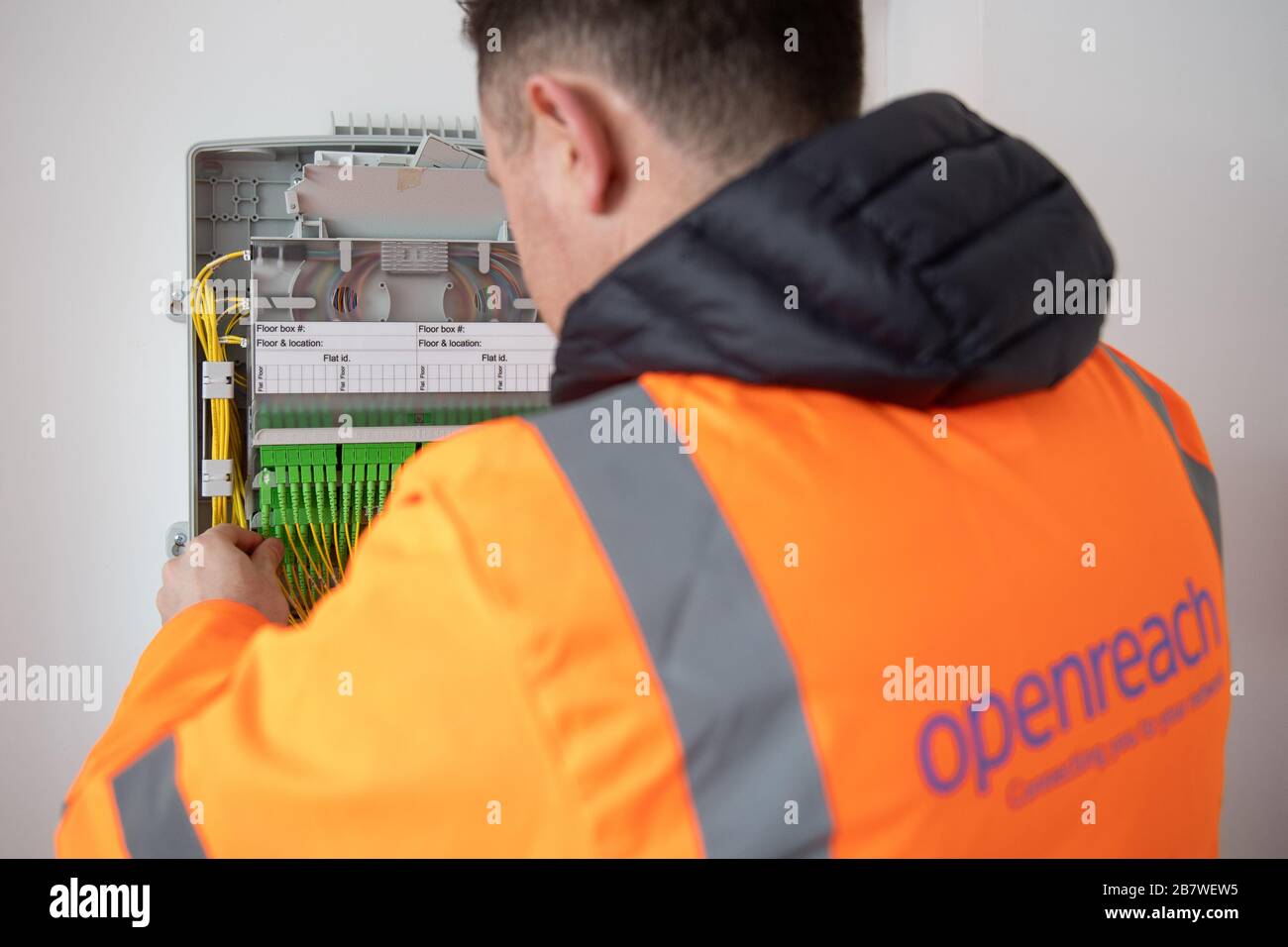 Openreach logo hi-res stock photography and images - Alamy