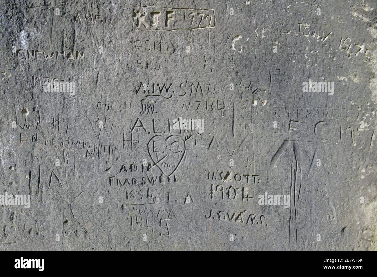 Hadrians arch shugborough hall graffiti hi-res stock photography and ...