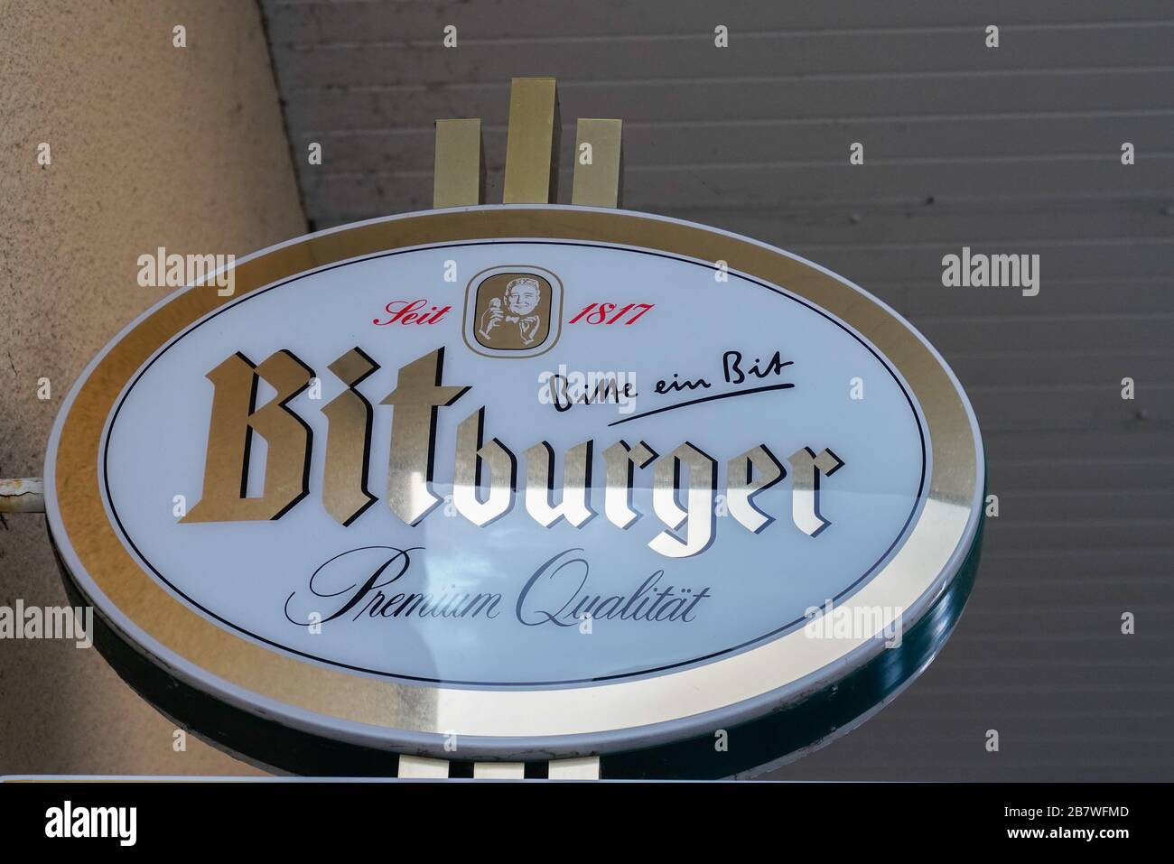 Bitburger beer bitburg germany hi-res stock photography and images - Alamy