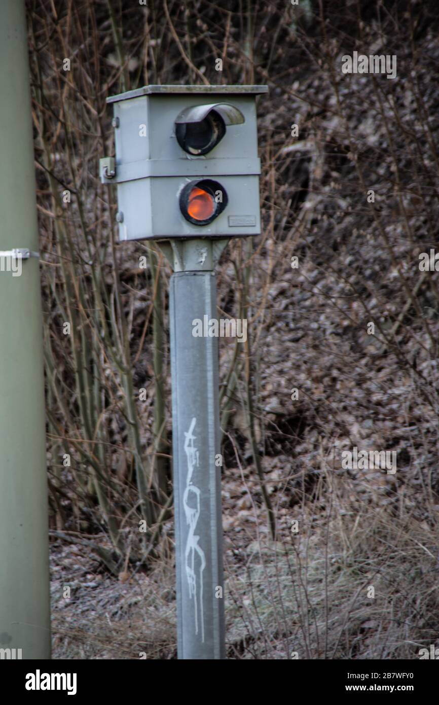 Star box as a traffic light Stock Photo - Alamy