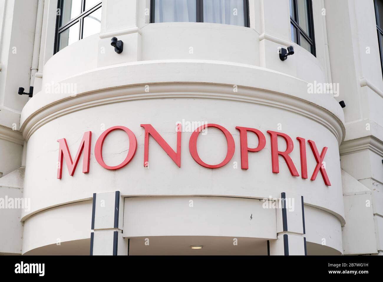 Monoprix store in france hi-res stock photography and images - Alamy
