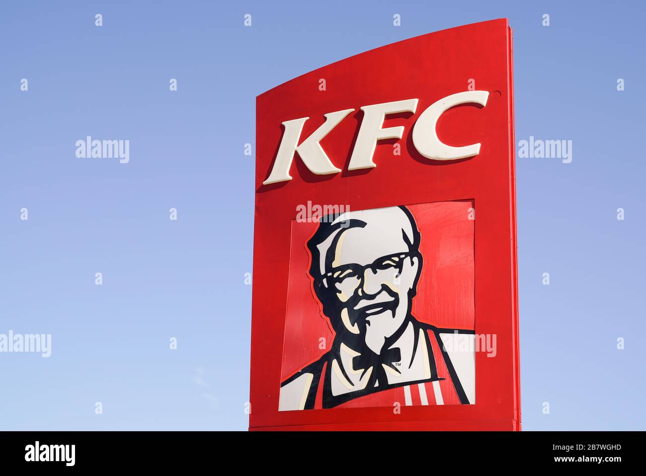 Kfc sign hi-res stock photography and images - Alamy