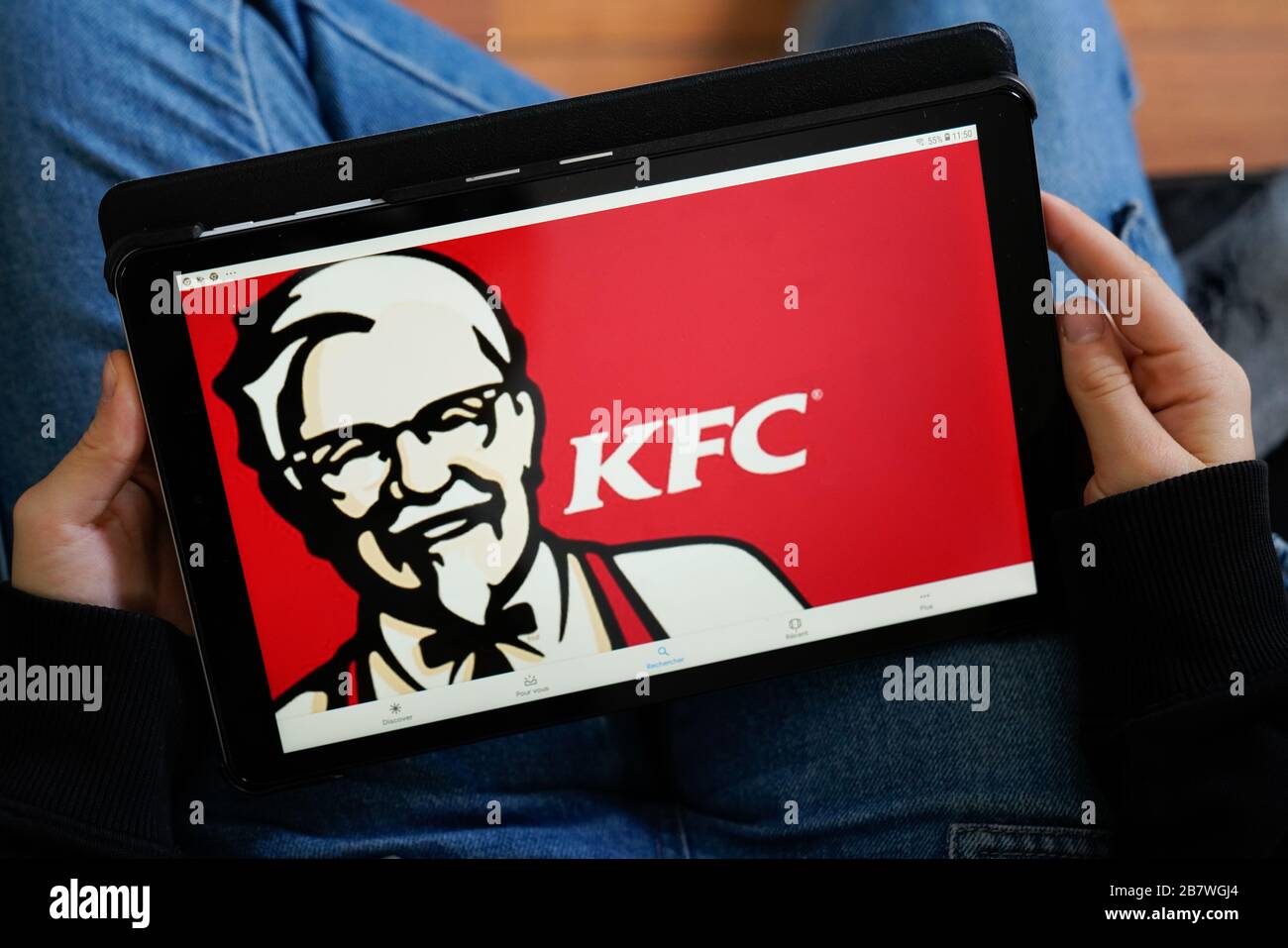 Kfc sign hi-res stock photography and images - Alamy
