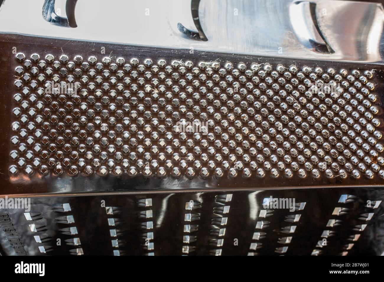 Metal teeth of a rasp Stock Photo - Alamy