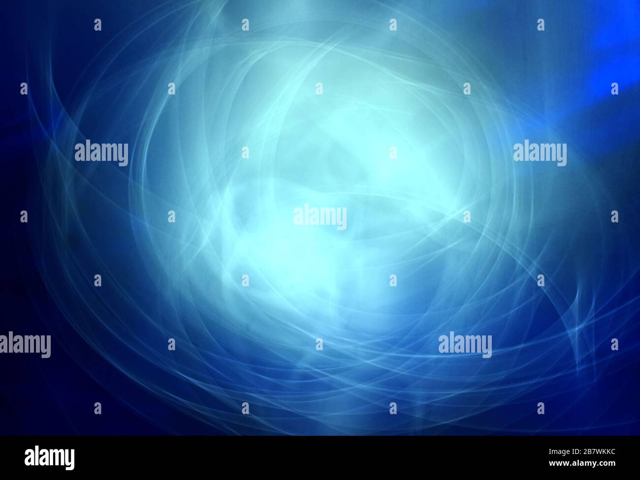 Abstract cyan/blue ball of energy photo background Stock Photo - Alamy