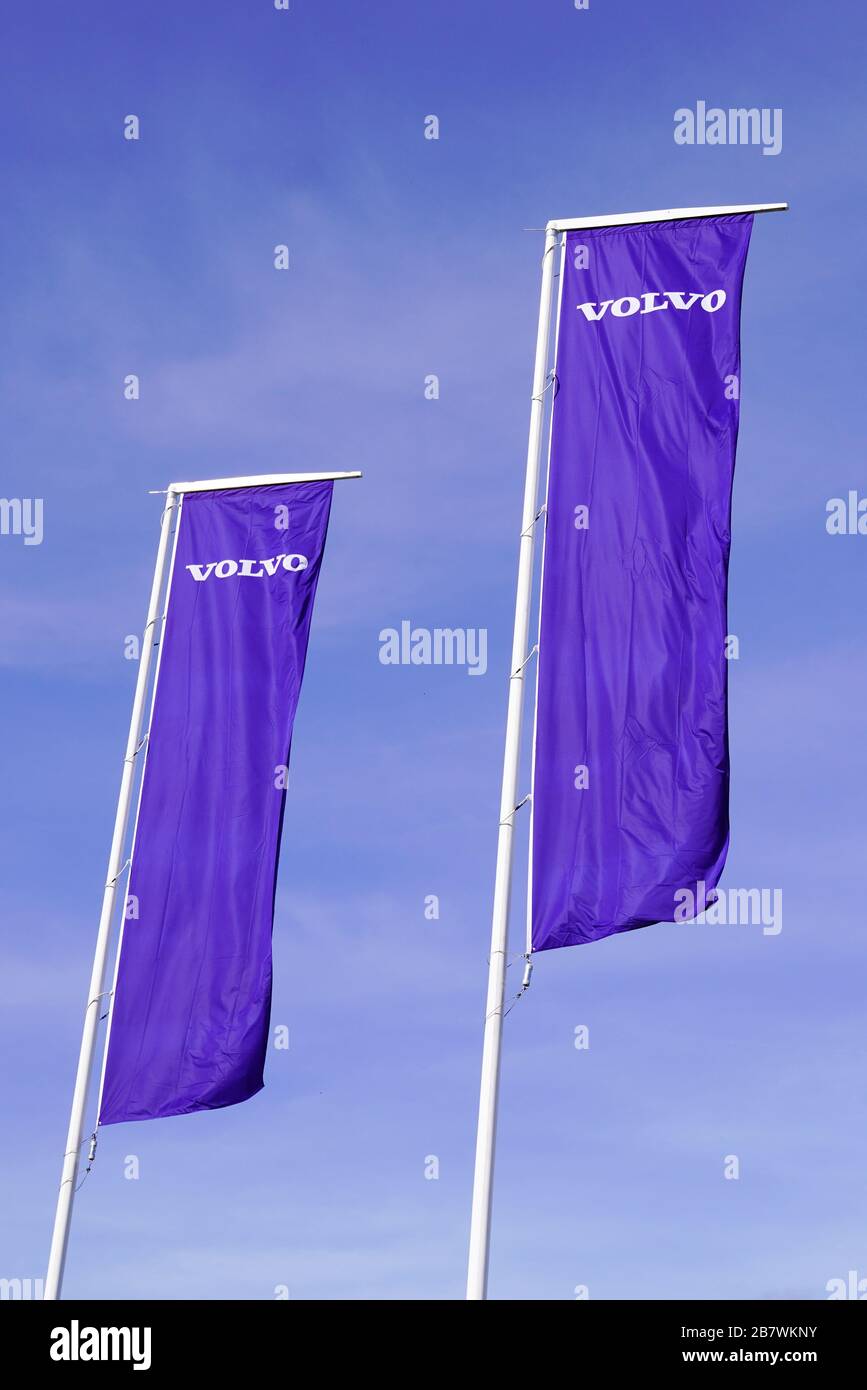 Volvo flag hi-res stock photography and images - Alamy