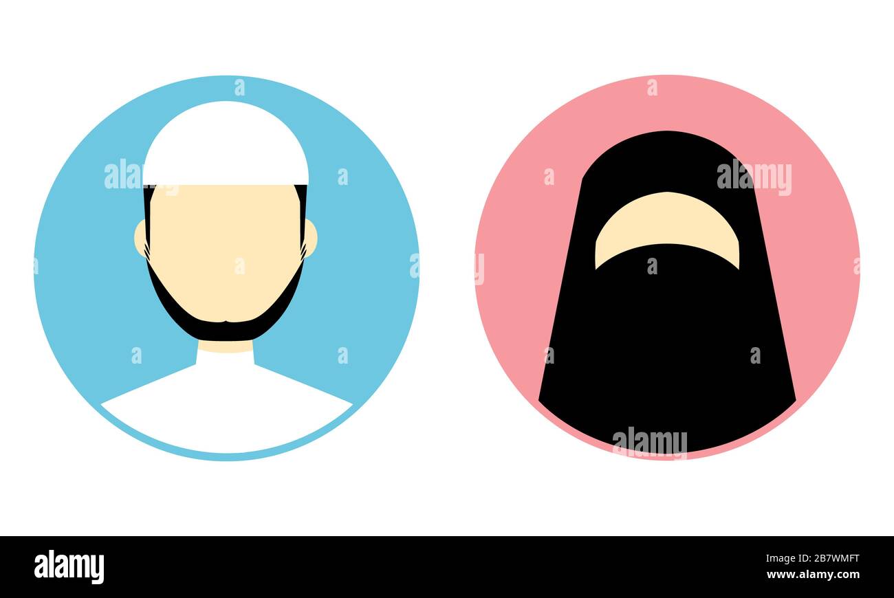 Muslim Beard Icon