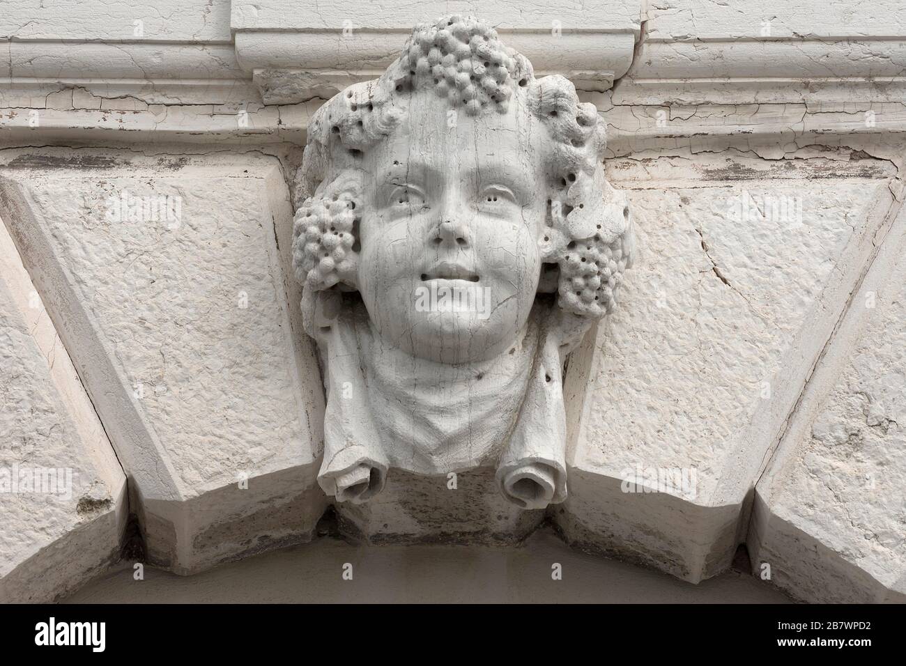 Head of a bacchus above a gate hi-res stock photography and images - Alamy