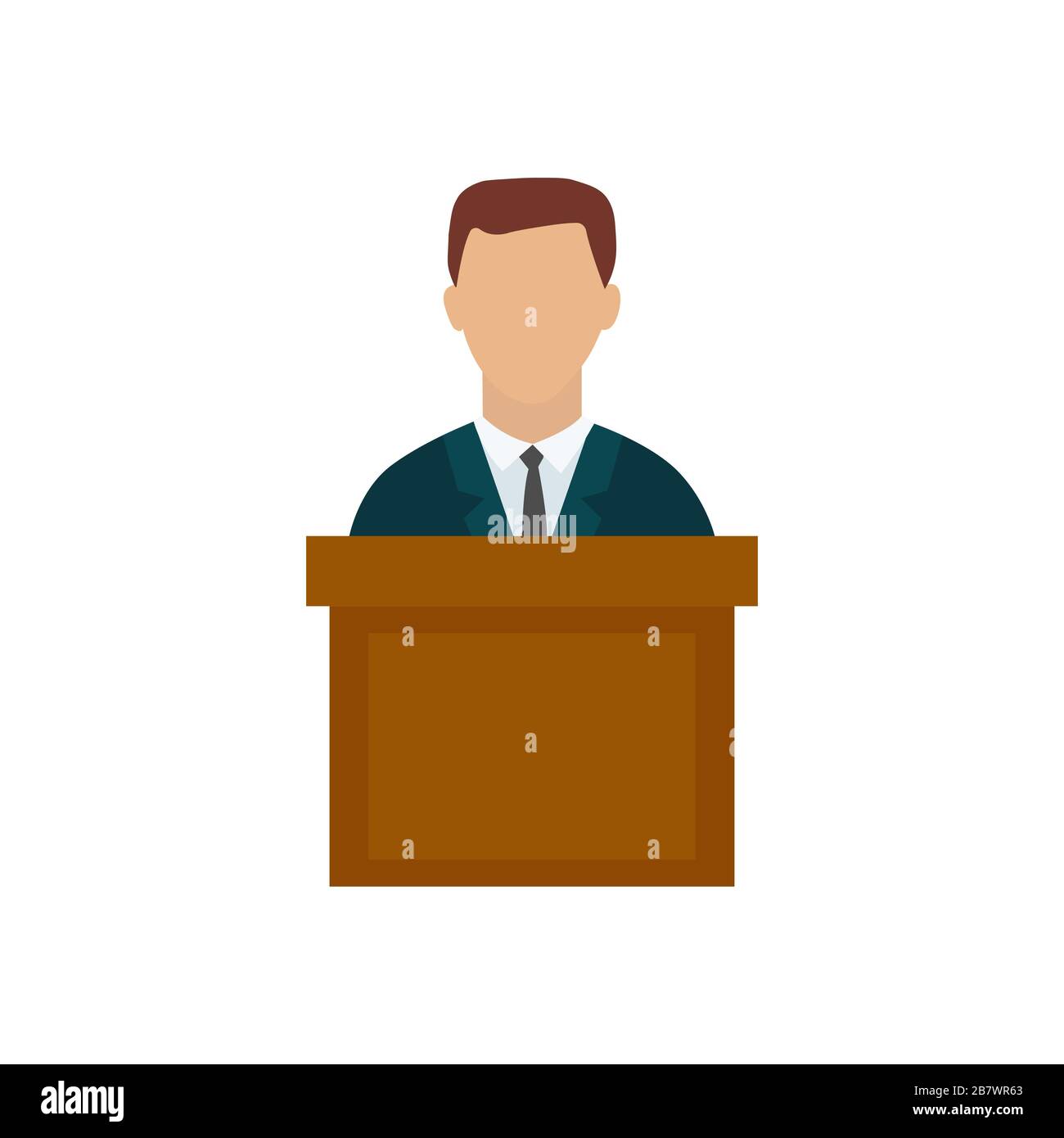 Candidate Politician Vector on white Stock Vector Image & Art - Alamy