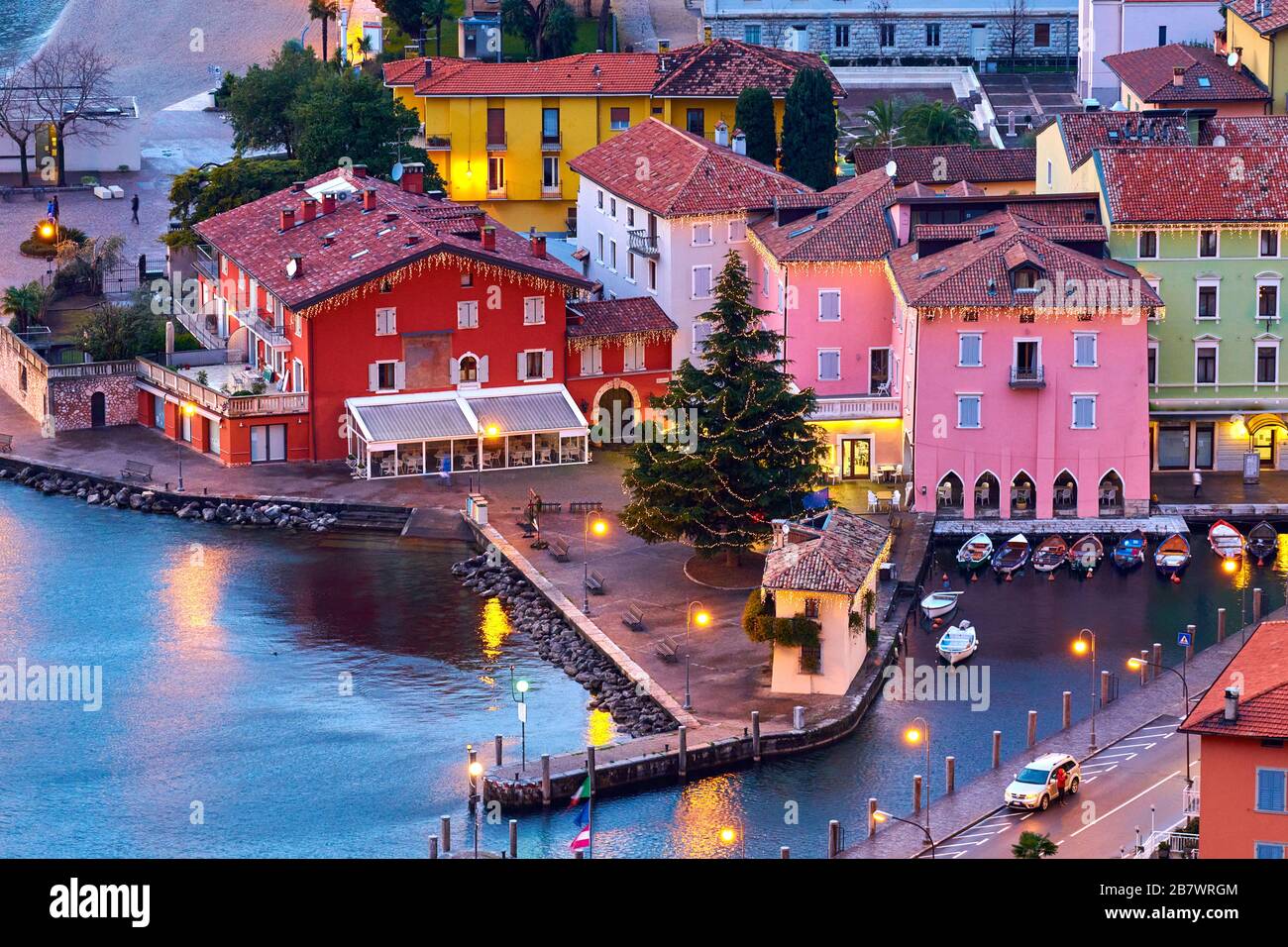 Lake garda torbole night hi-res stock photography and images - Alamy