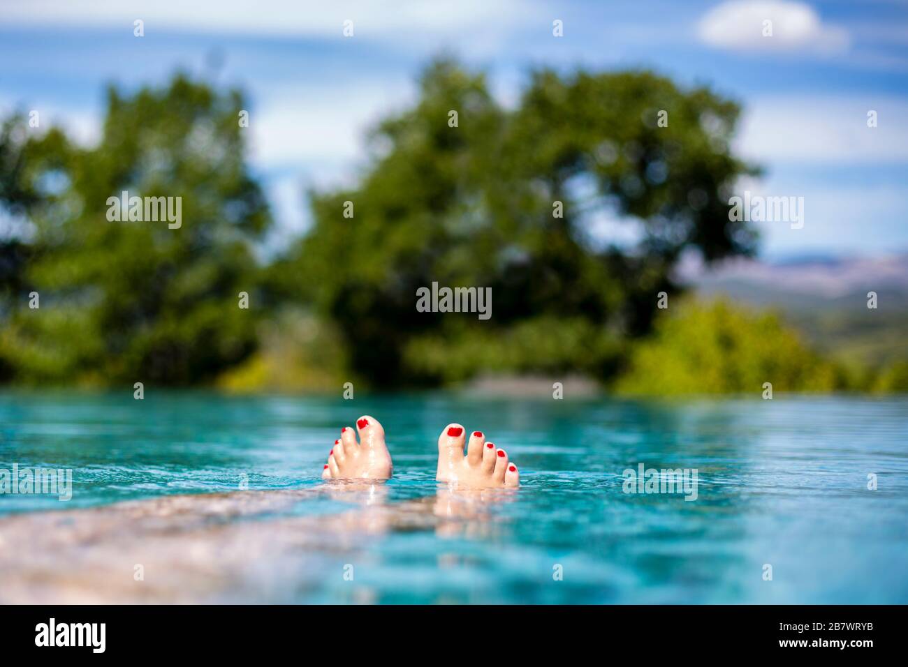 Floating feet hi-res stock photography and images - Alamy