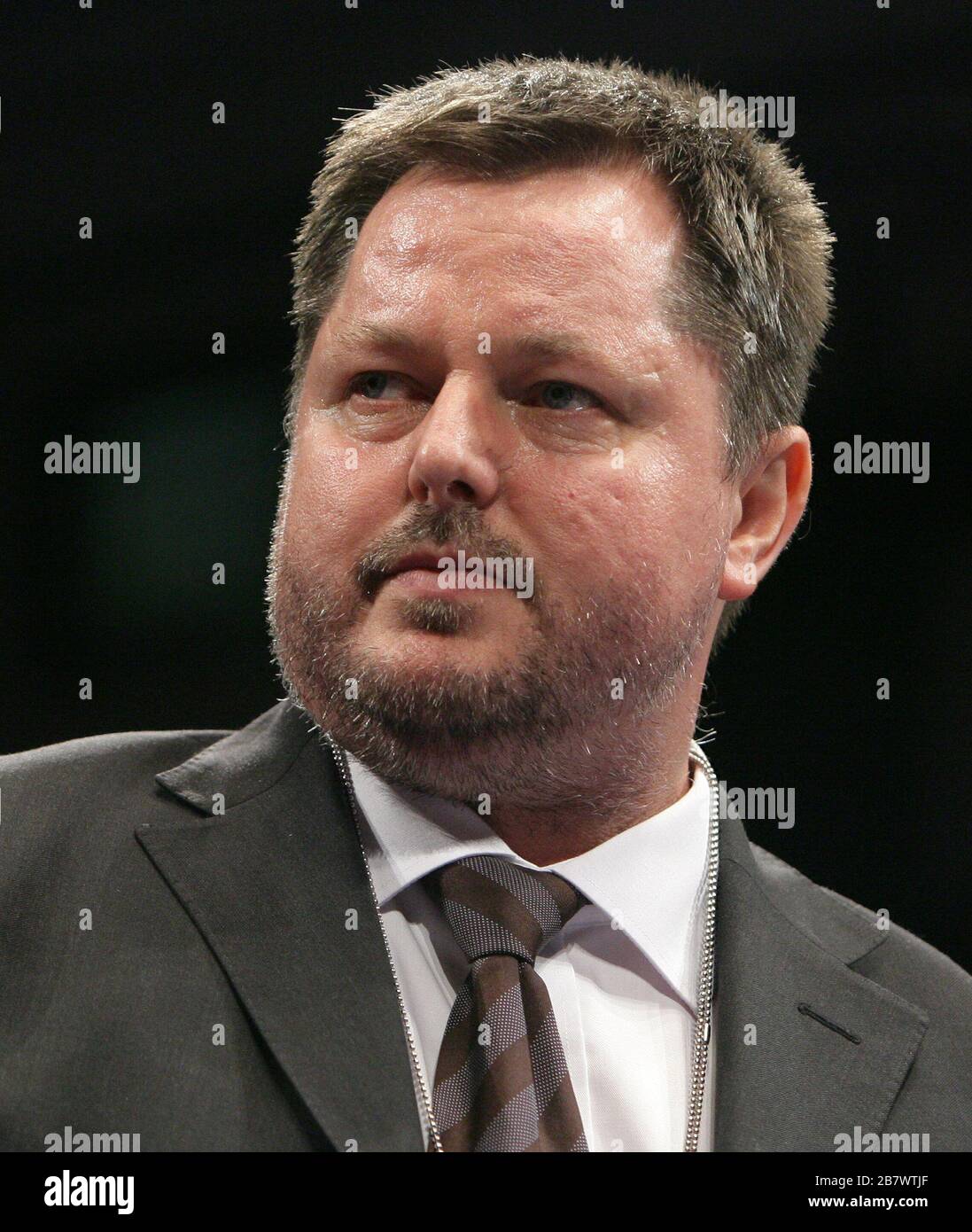 Boxing promoter Mick Hennessy pictured at his boxing show at York Hall ...