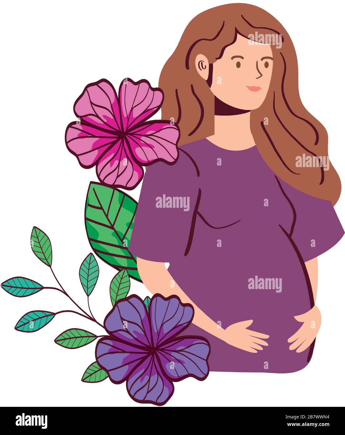 Pregnant flowers Cut Out Stock Images & Pictures - Alamy