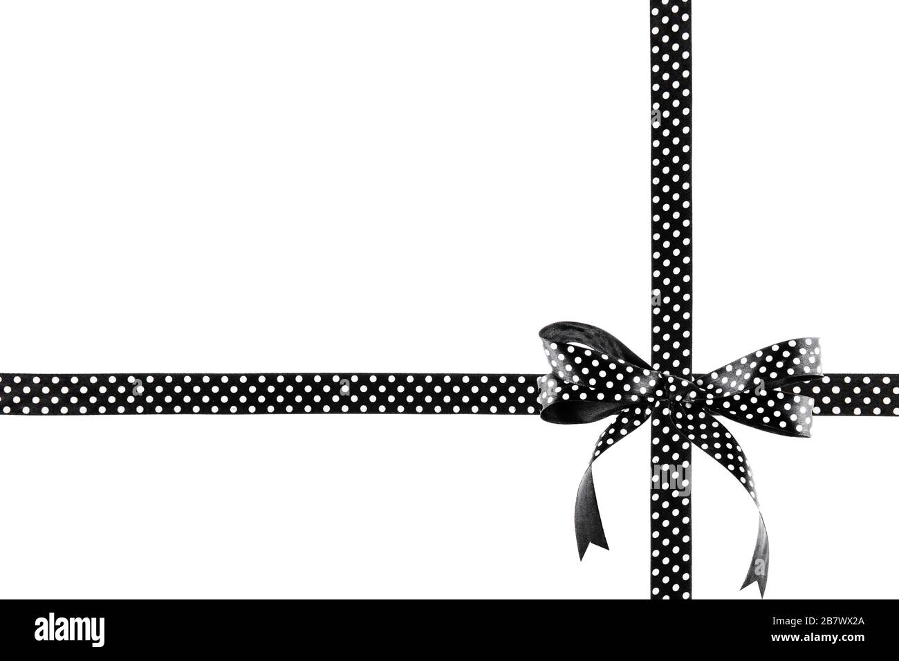 Black and white bow tie art Cut Out Stock Images & Pictures - Alamy