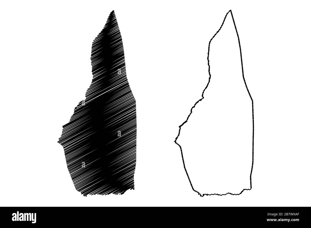 Map of guam line drawing Stock Vector Images - Alamy