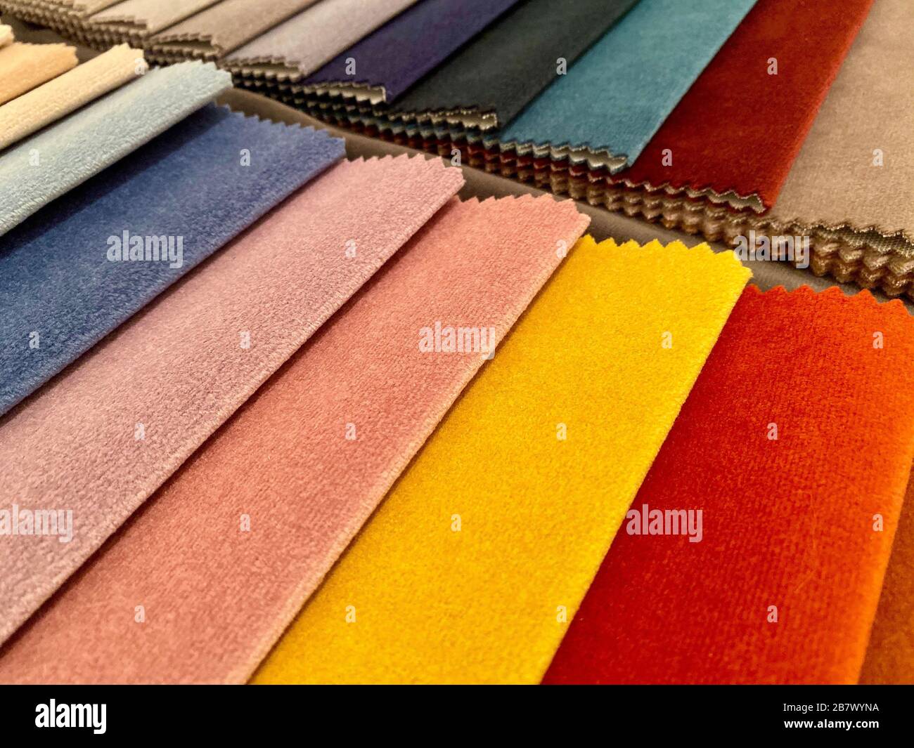 Fabric shades modern home hi-res stock photography and images - Alamy