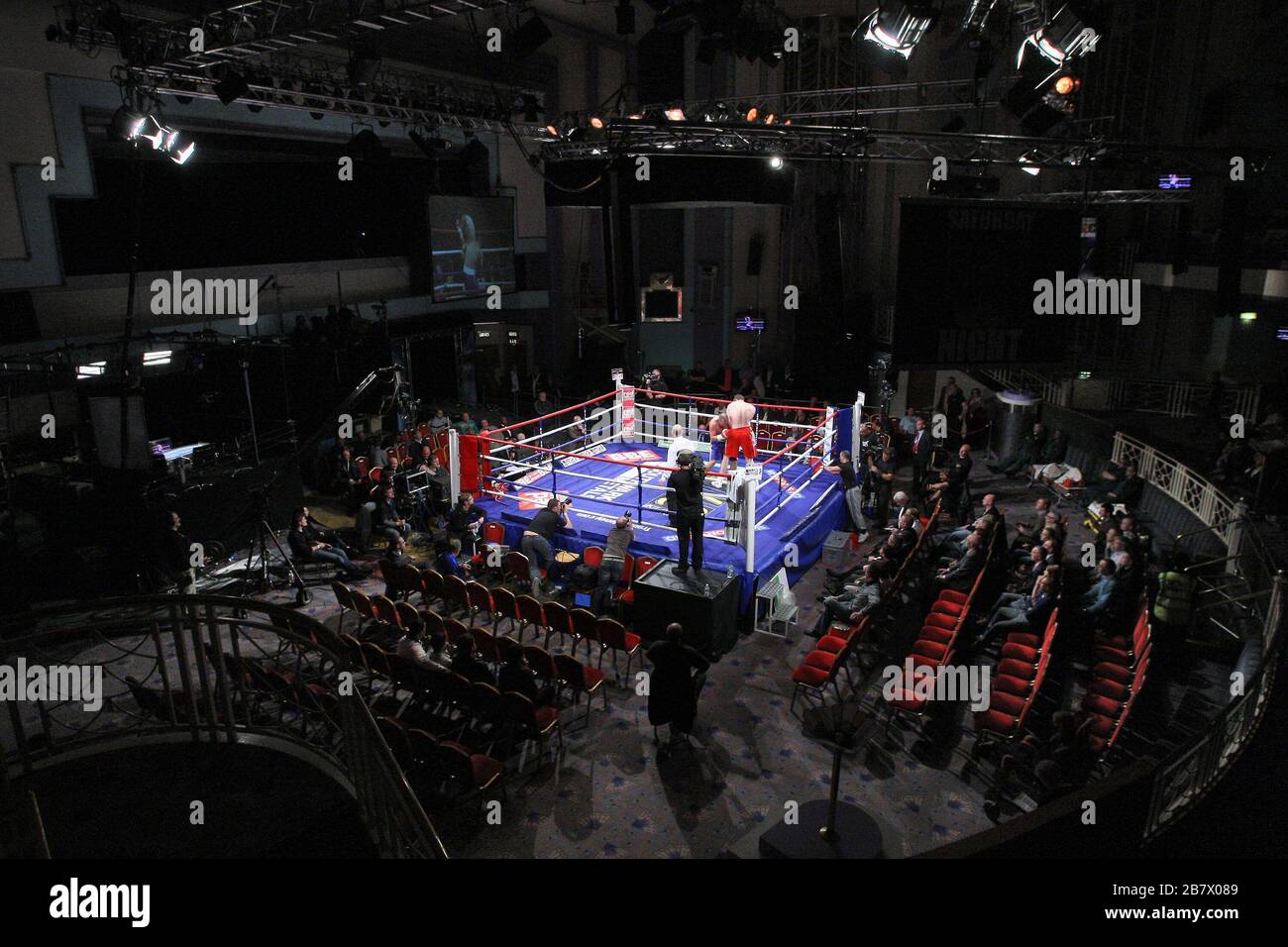 General view of a boxing show at The Troxy, Limehouse, promoted by ...
