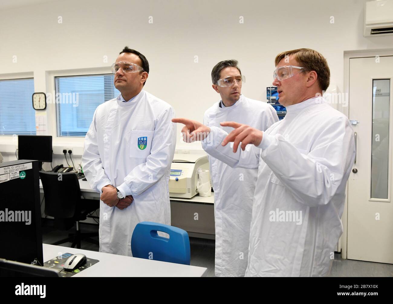 National virus reference laboratory dr cillian de gascun hi-res stock ...