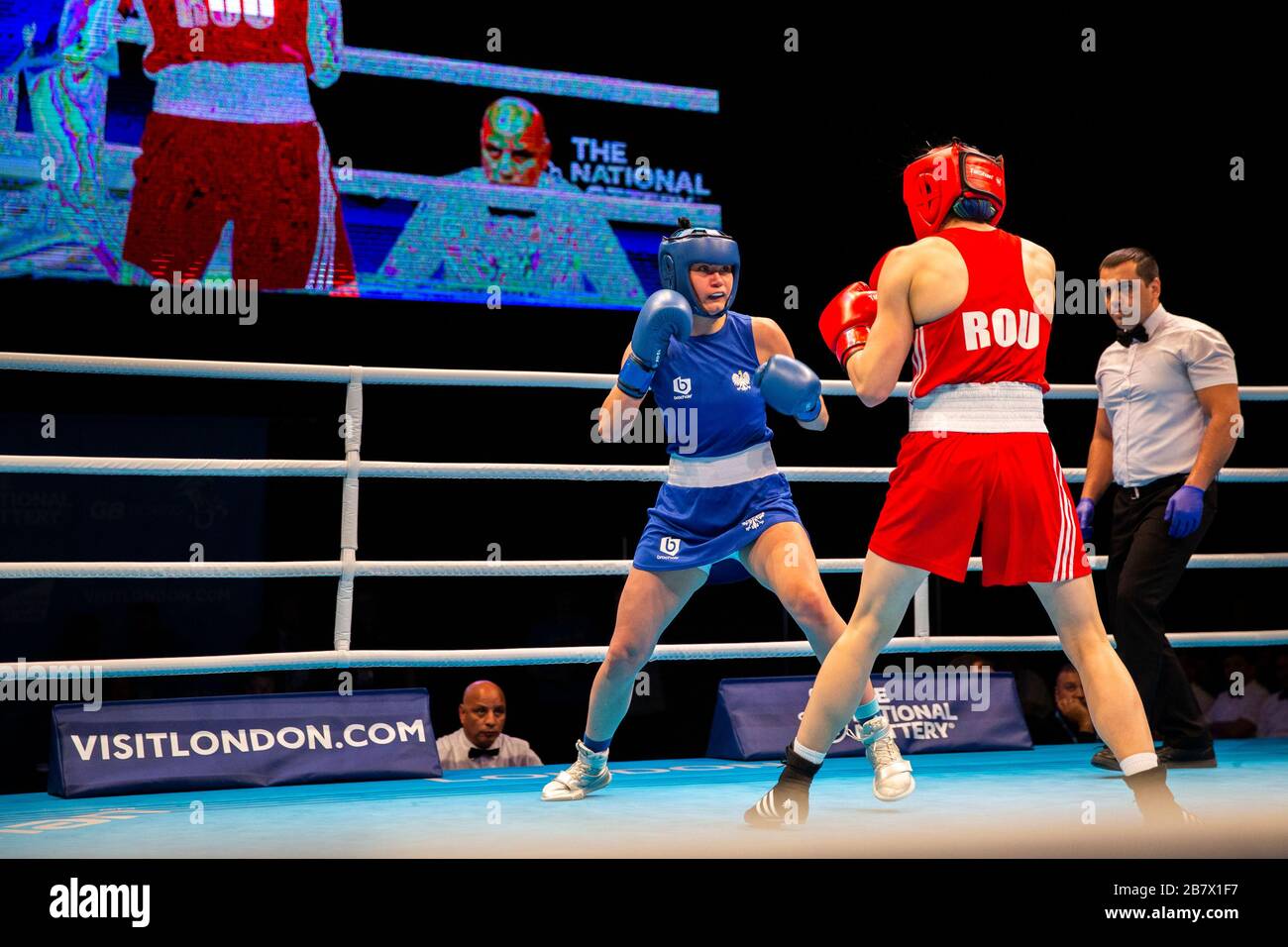 Polish female boxer hi-res stock photography and images - Alamy