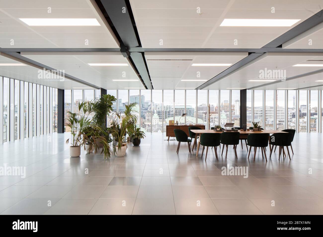Interior of Office Space. Farringdon East Offices, Barbican, United ...