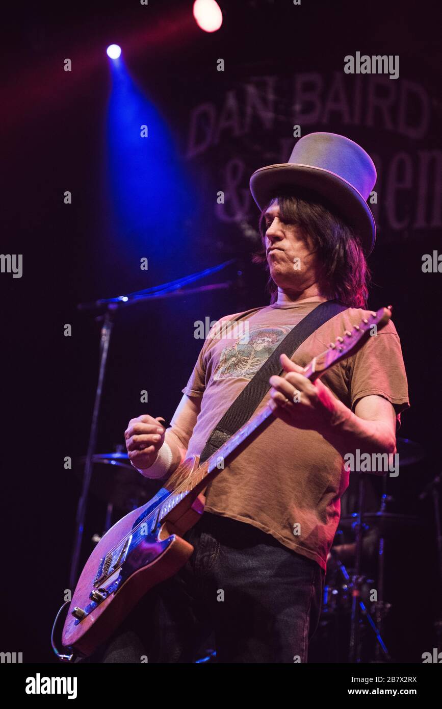 Copenhagen, Denmark. 10th, November 2014. The American singer and musician Dan Baird performs a ...