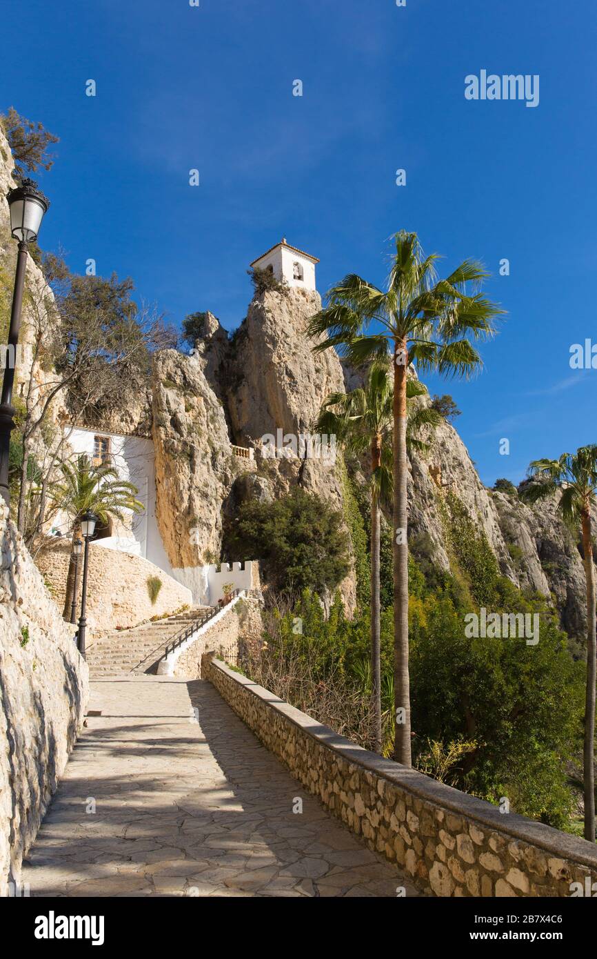 Path to Guadalest castle Spain historic village day trip excursion from ...