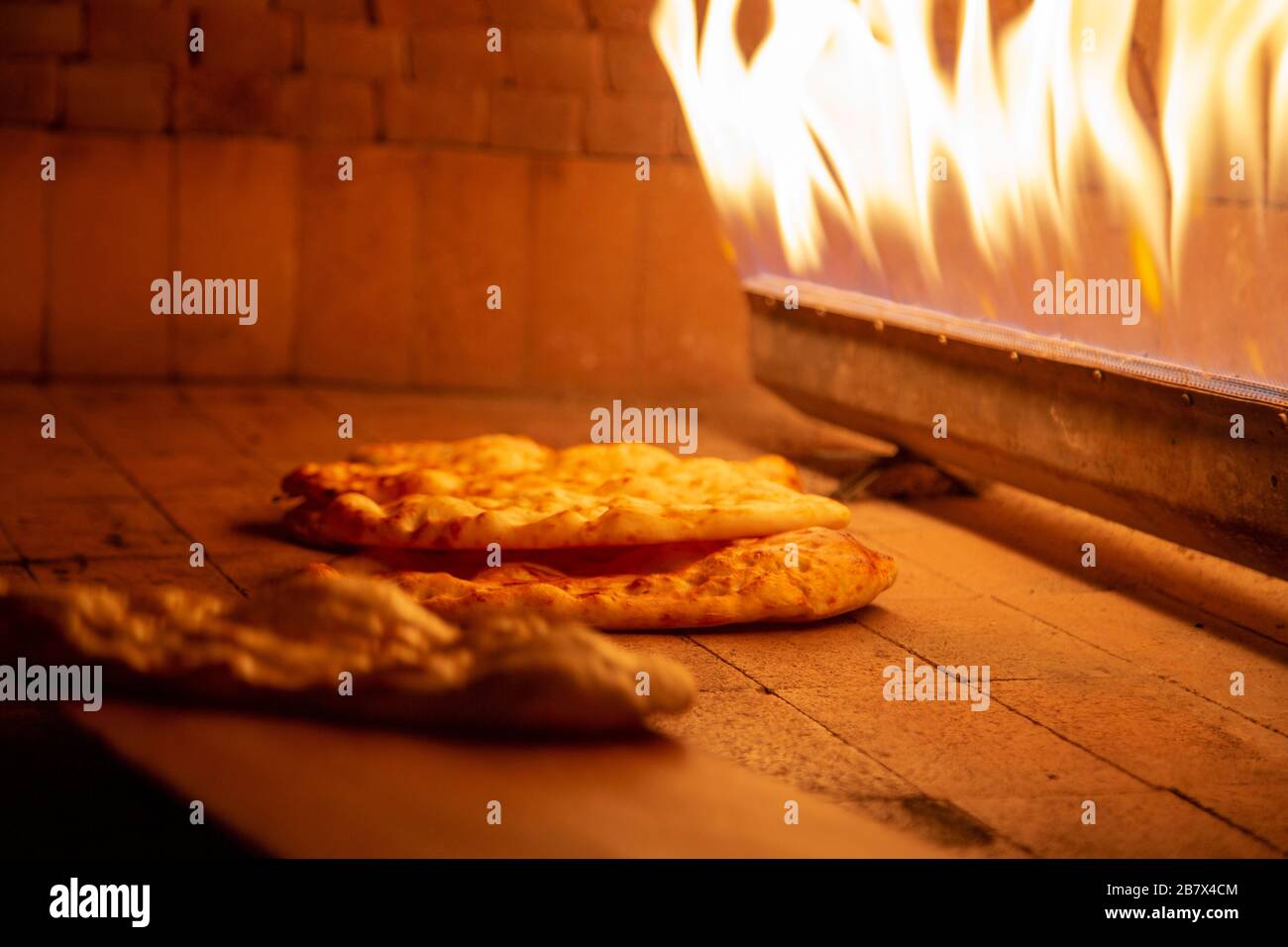 wood oven simit bread Stock Photo - Alamy