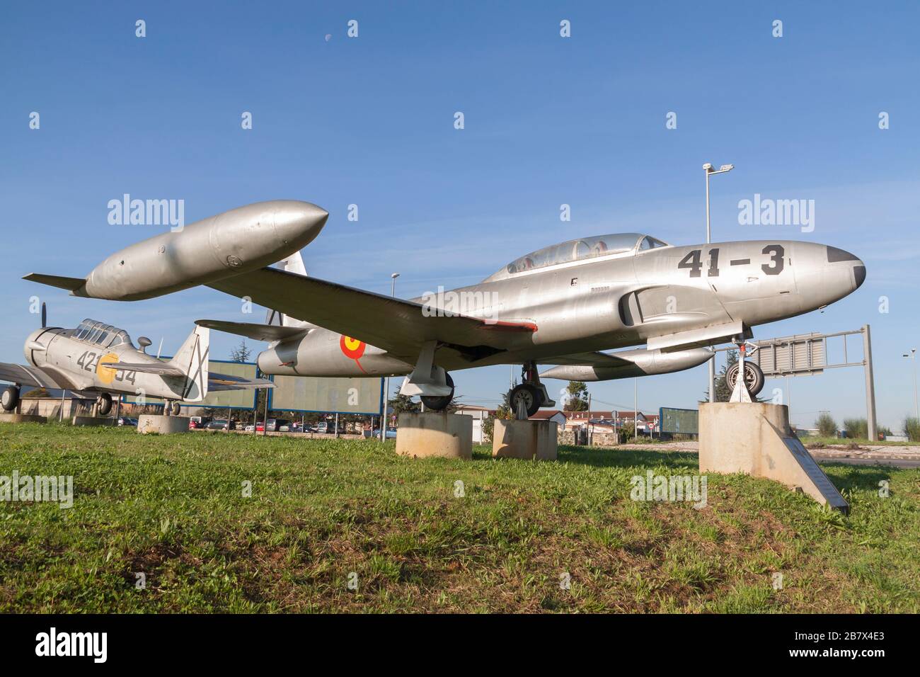 Santander, Spain - November 17, 2011: Classic airplane of legend from ...