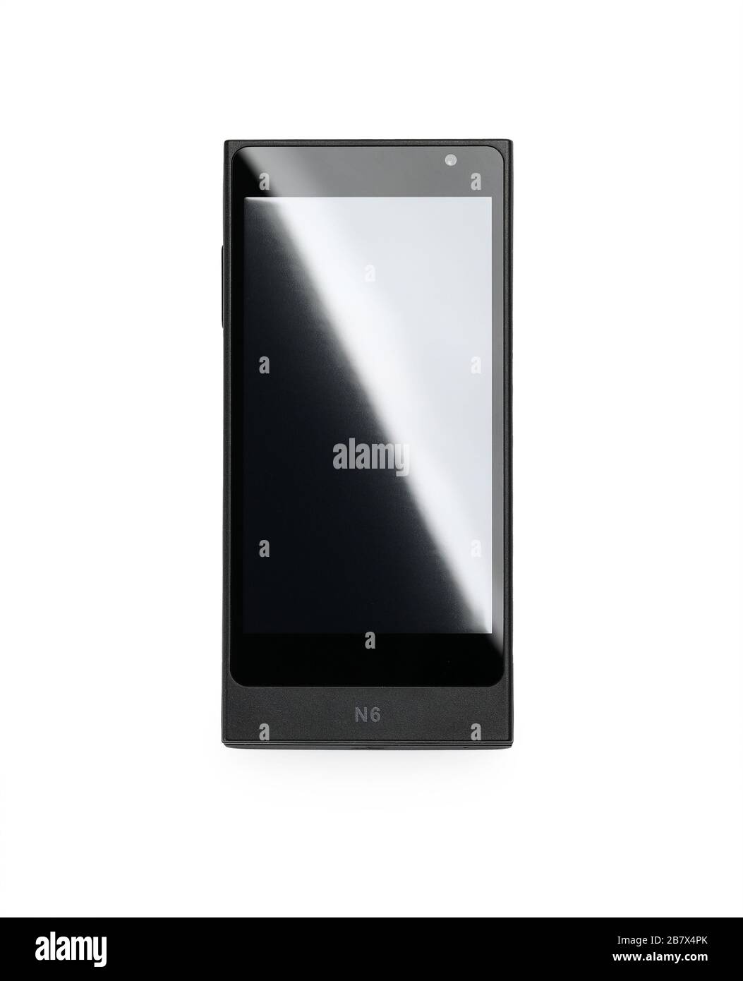 Nexgo N6 pos terminal isolated over white background Stock Photo - Alamy