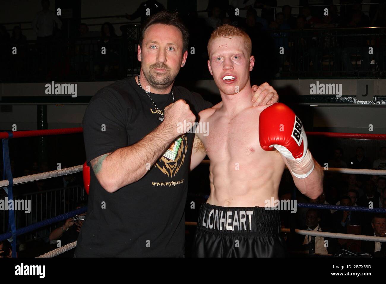 Luke Robinson (black shorts) defeats Erick Ochieng in a ...