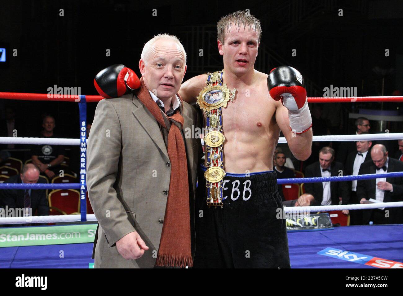 Sam Webb (black shorts) defeats Martin Concepcion in LightMiddleweight ...