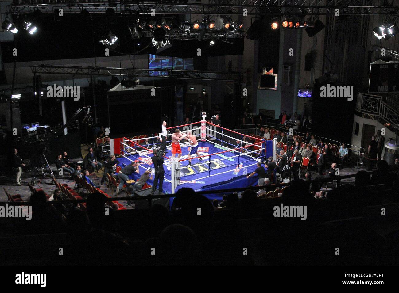 General view of a boxing show at The Troxy, Limehouse, promoted by ...