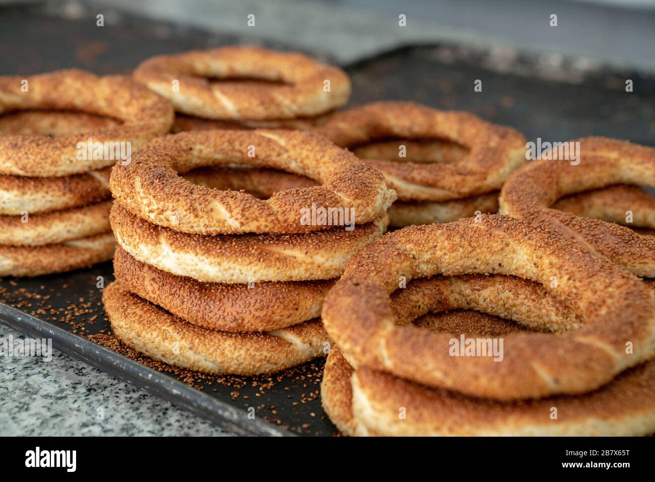 wood oven simit bread Stock Photo - Alamy