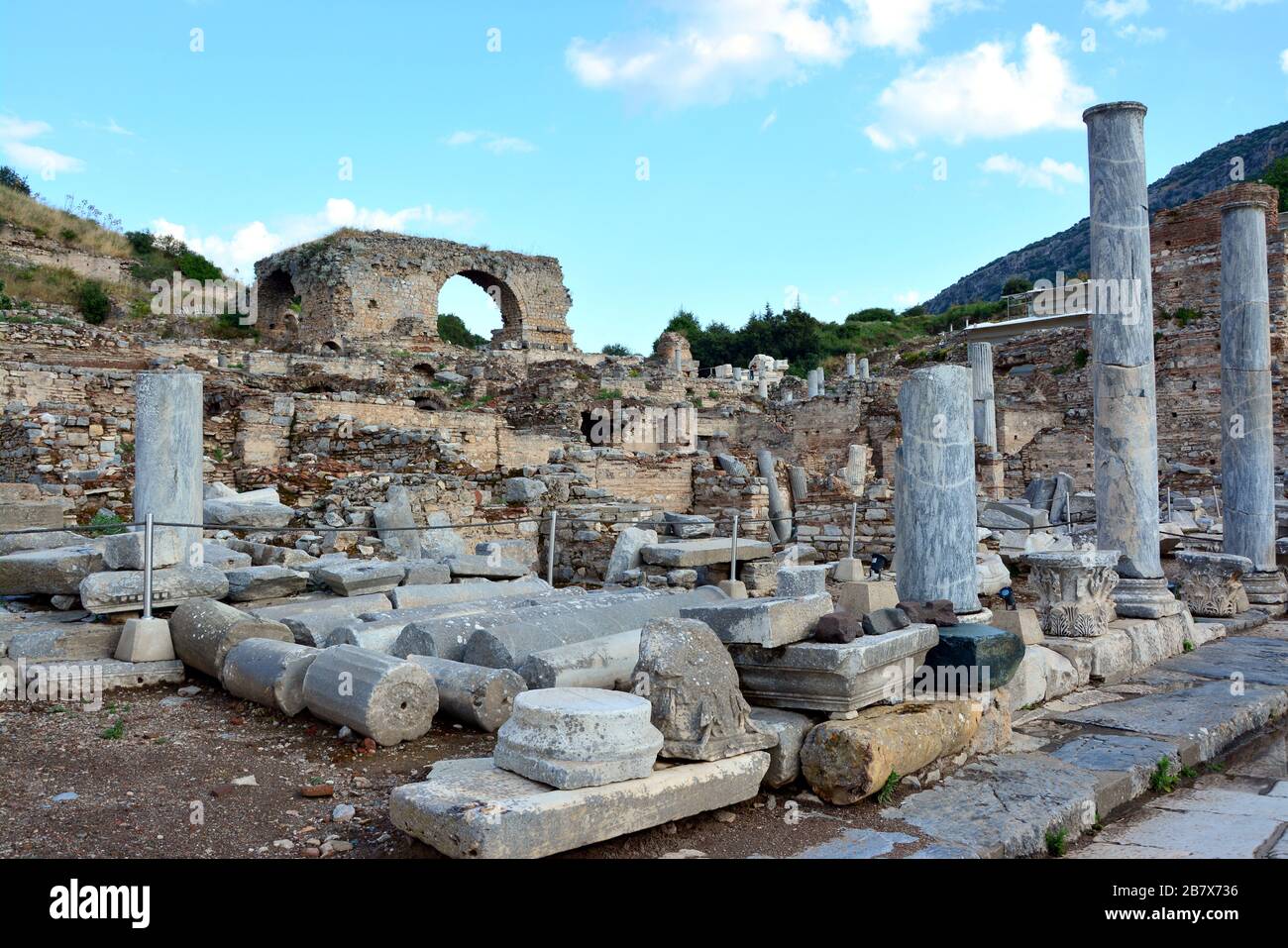 Efesus (Efes) Ruins, Turkey Stock Photo - Alamy