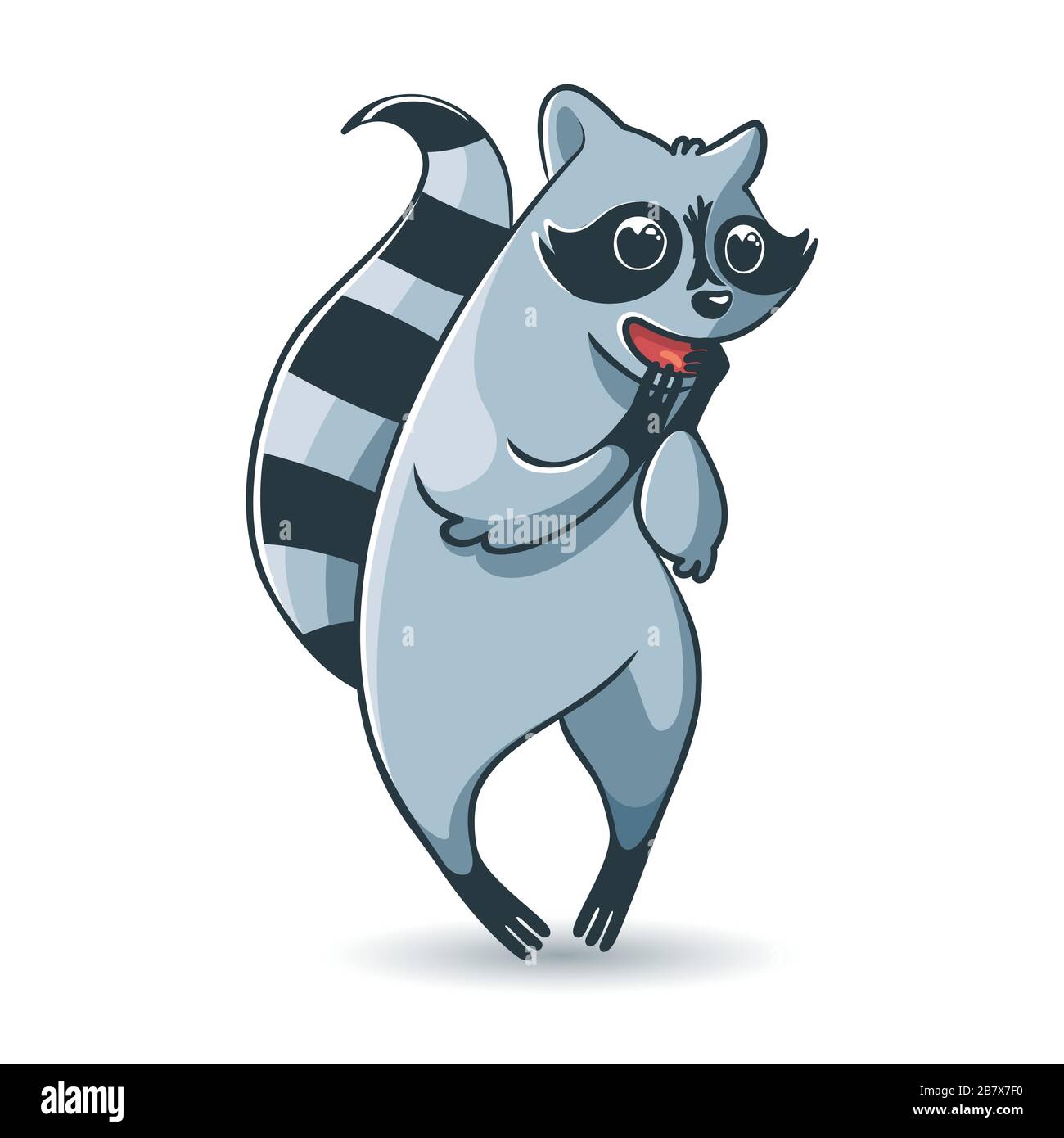 Surprised Animated Animal Clip Art Surprised Wolf, Eyes Pop Out Of