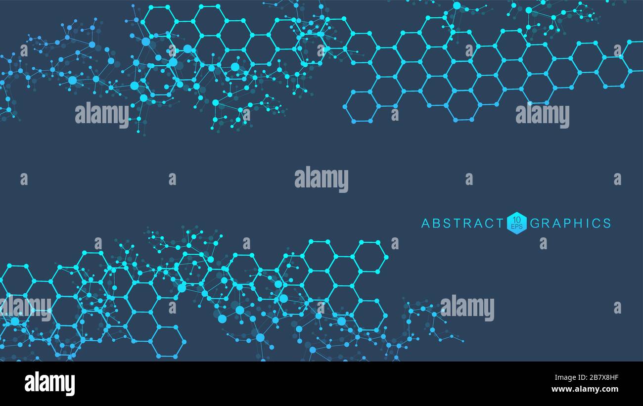 Structure Molecule And Communication Dna Atom Neurons Scientific Concept For Your Design