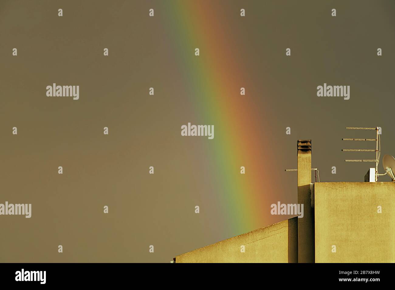 Rainbow roof hi-res stock photography and images - Alamy