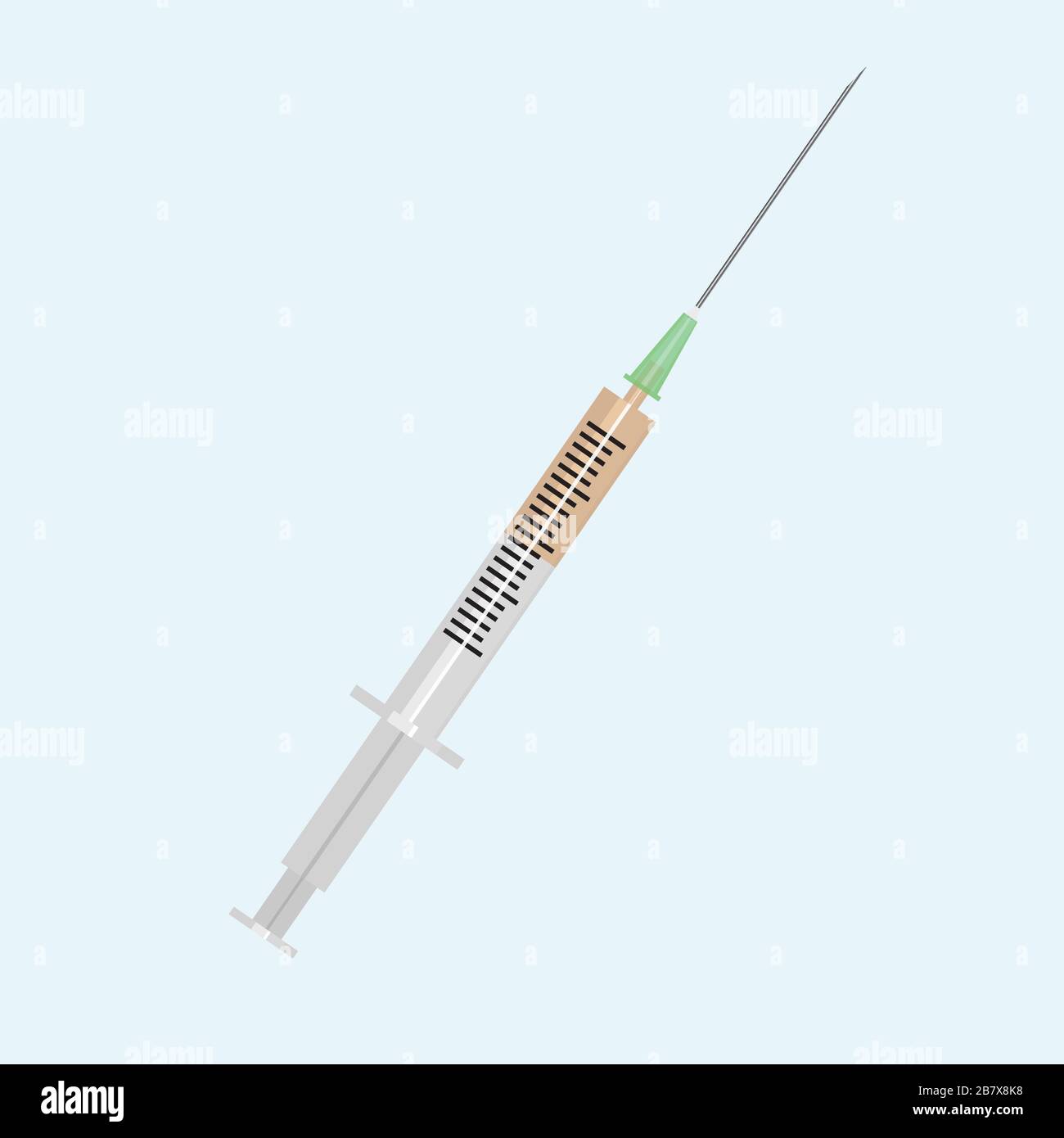 Syringe injection medication healthcare Stock Vector Images - Alamy