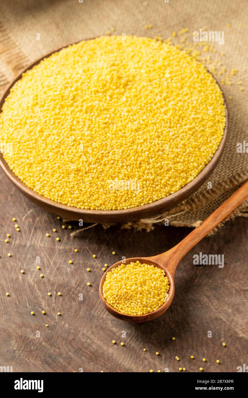 A lot of nutritious millet Stock Photo - Alamy