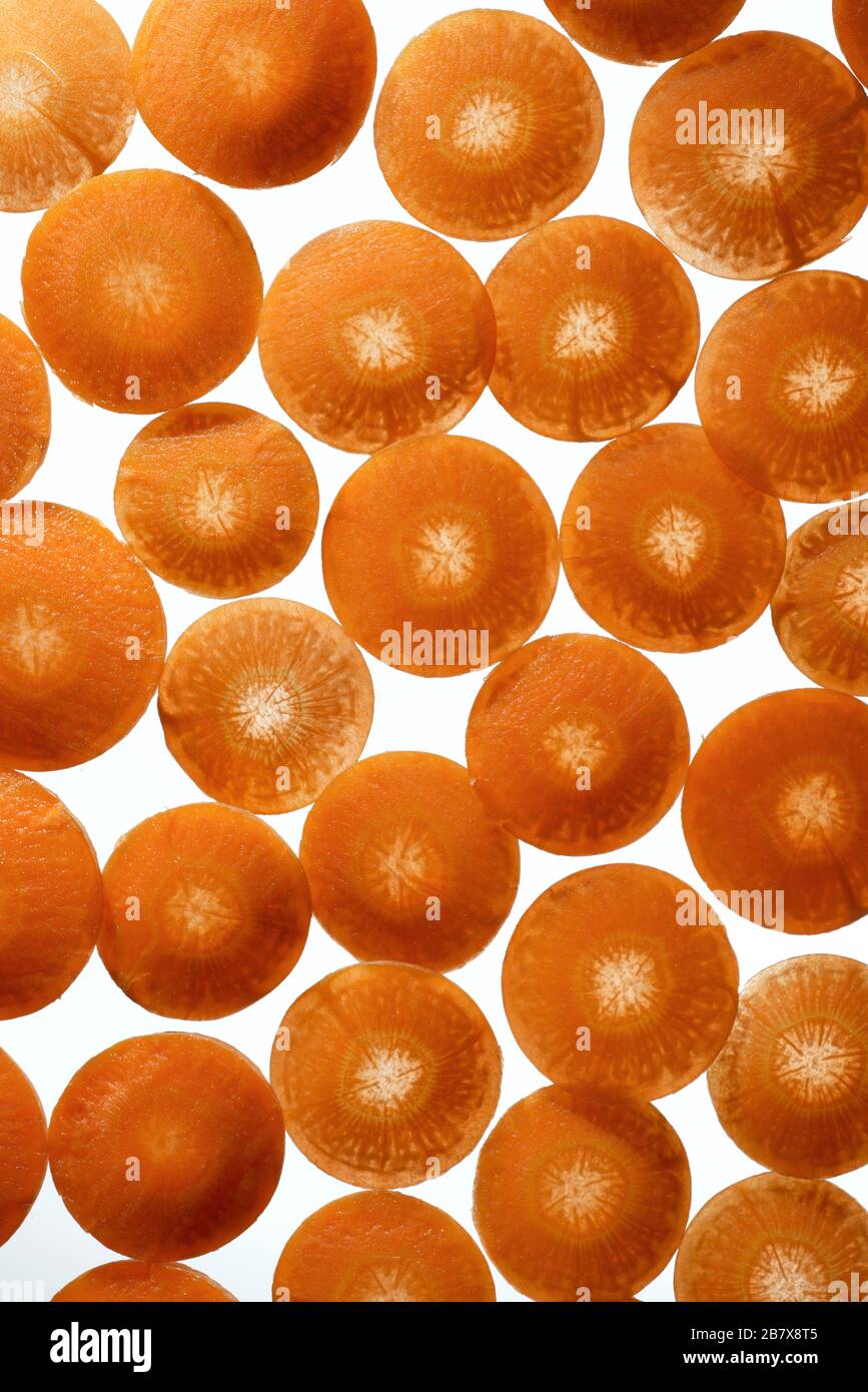 Carrot slice texture hi-res stock photography and images - Alamy