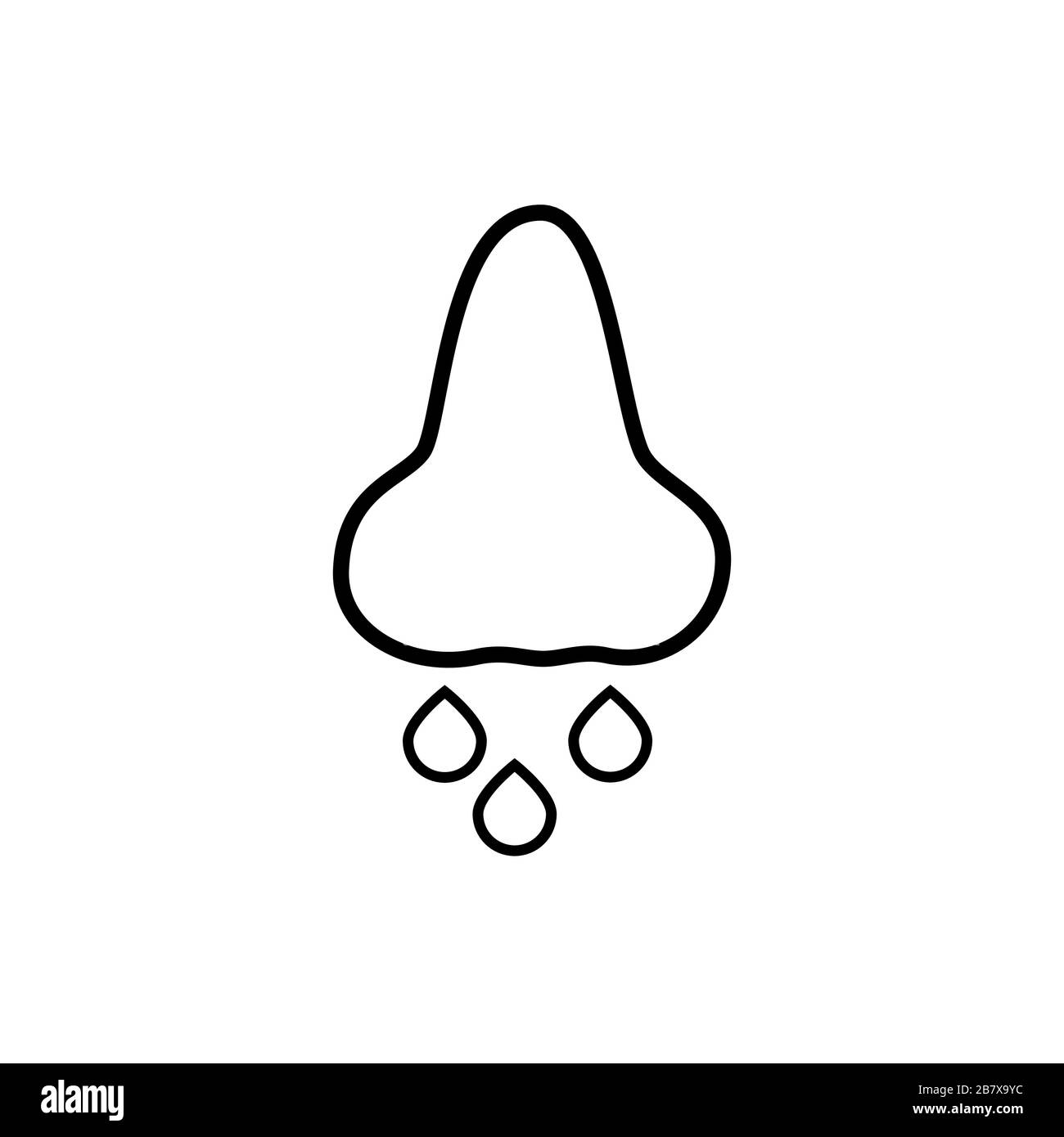 Colds sneeze Stock Vector Images - Alamy