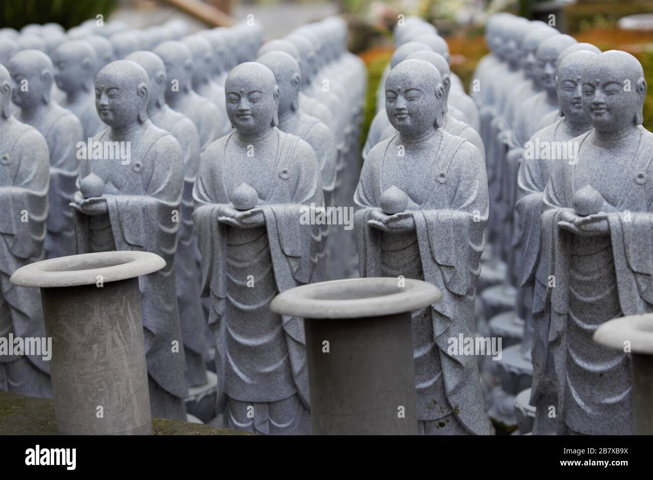 Japan ksitigarbha jizo buddhist buddhism religion japanese stone hi-res ...